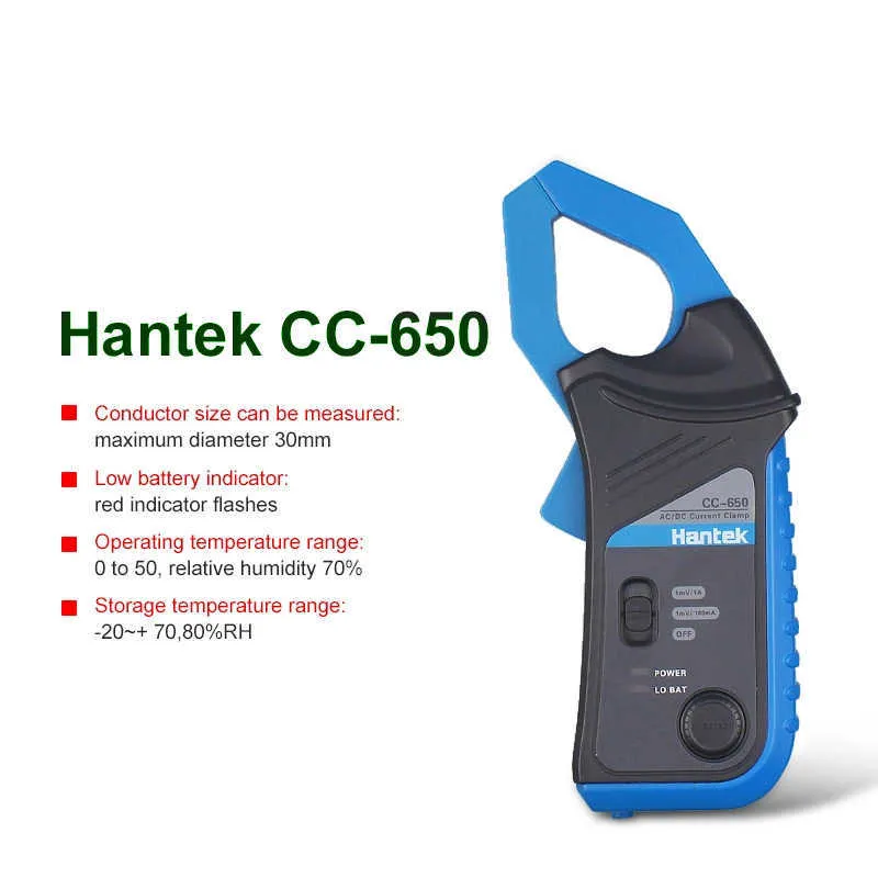 Wholesale Hantek CC 650 CC 65 Current Clamp Oscilloscope Probe For ...