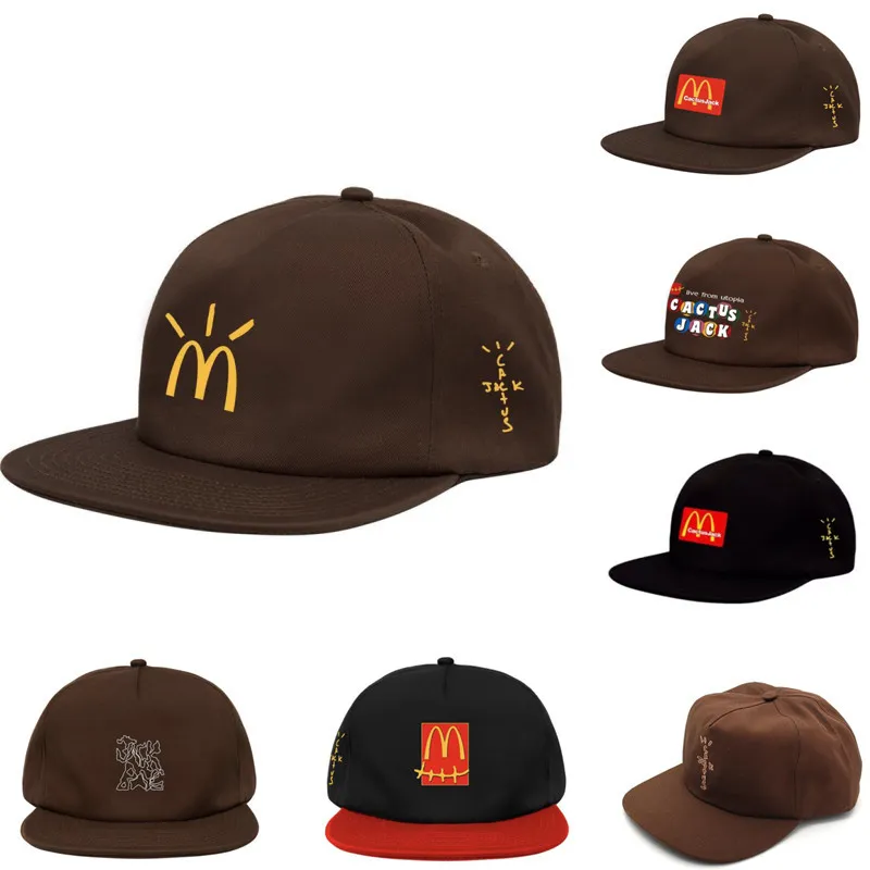 Trat Mc Casquettes Embroidered Letter Baseball Hats Flat Brim Street ...