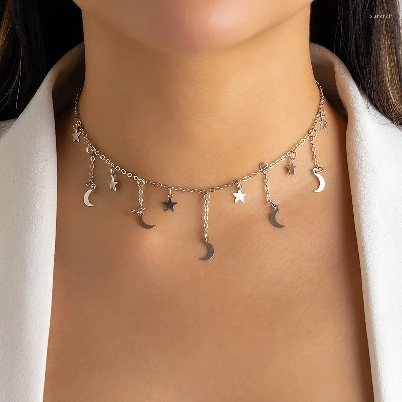 Dangle choker necklace store