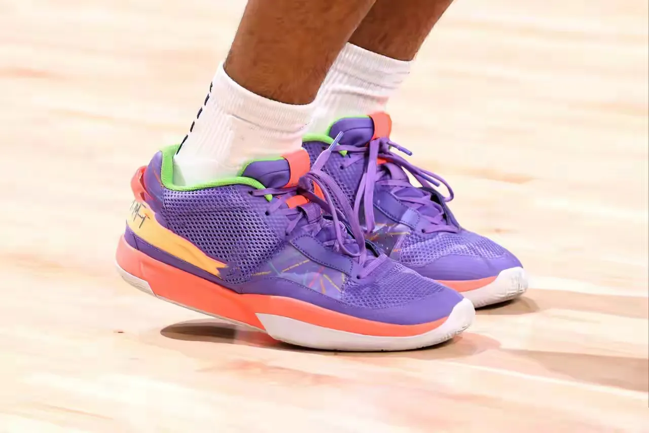 Ja Morant 1 EYBL Scratch Shoes Mismatch First Signature Kids Shoe High ...