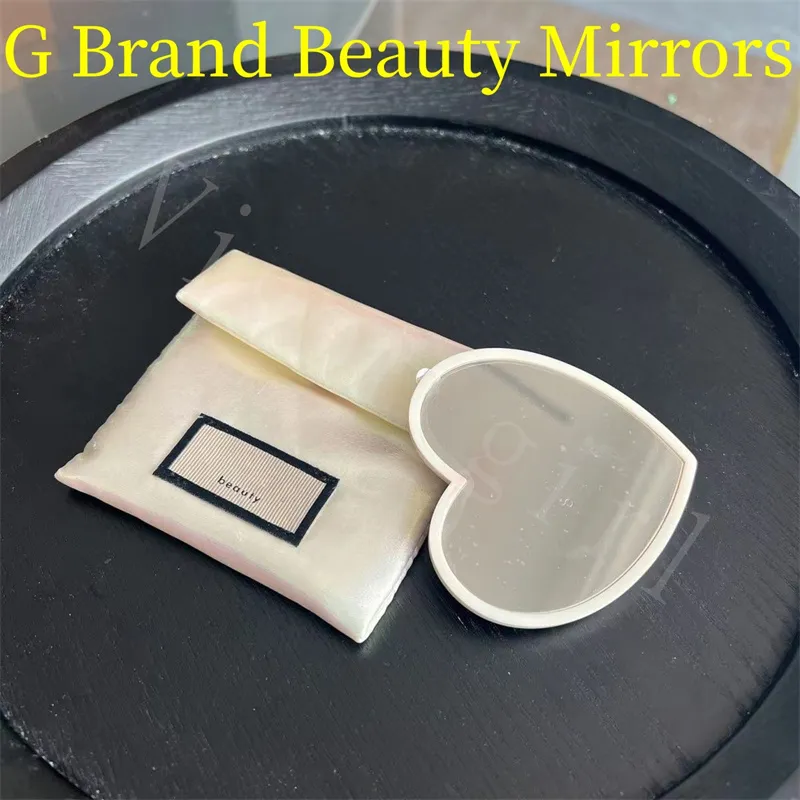 2023 New G Brand Compact Mirrors Beauty Tools For Girl Lady Single Side ...