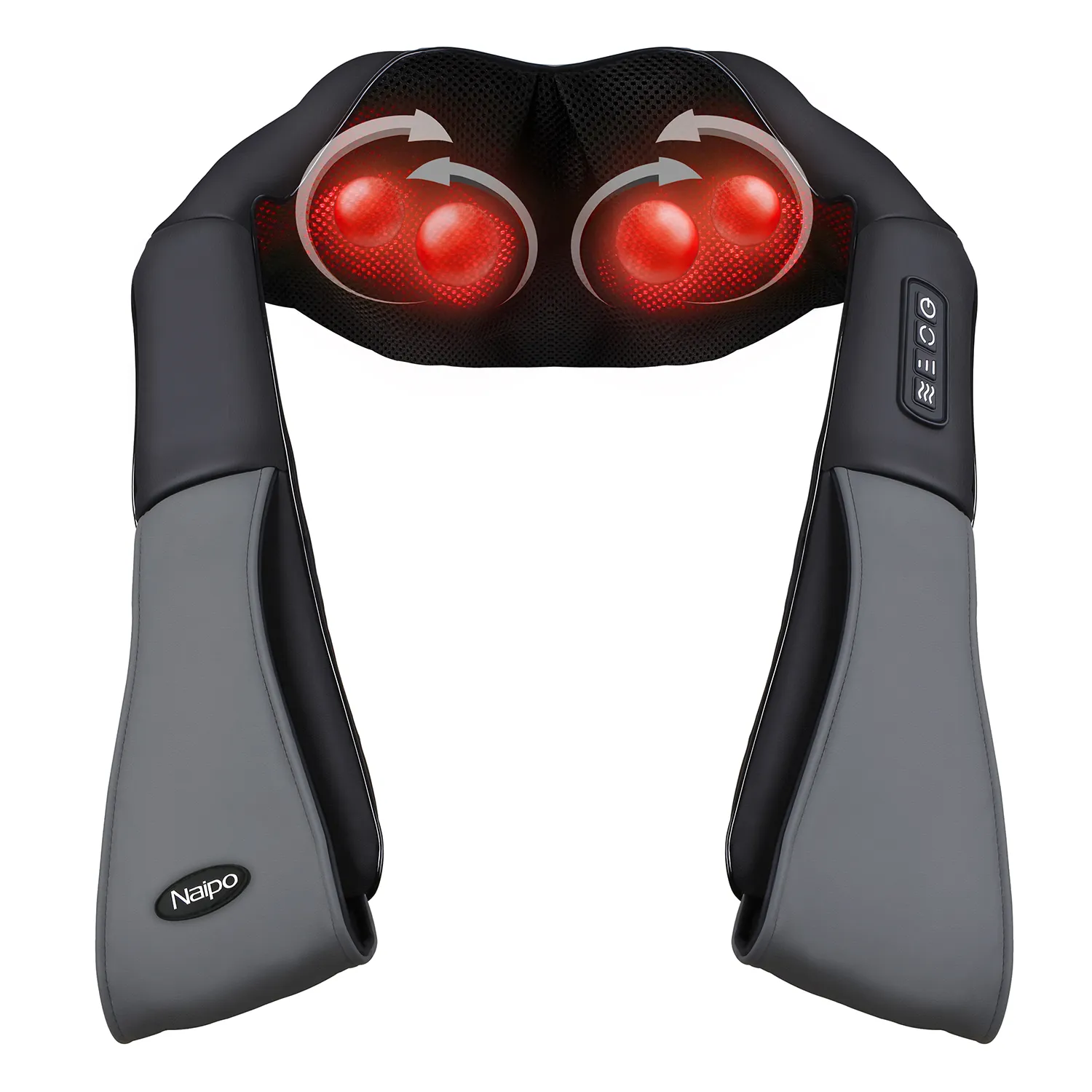 Shiatsu Full Body Massager: Masajeador Eléctrico Del Cuello Con Calor Y ...
