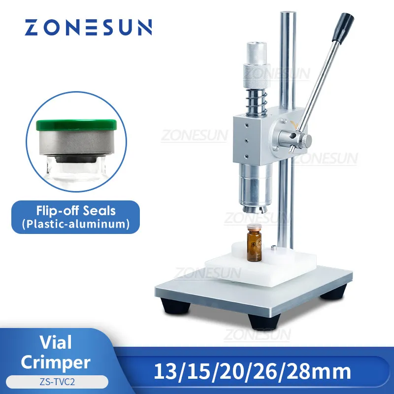 DHgate.com:Vial Crimper for Flip Off Caps - Manual Bottle Capping Machine for Oral Liquids ...