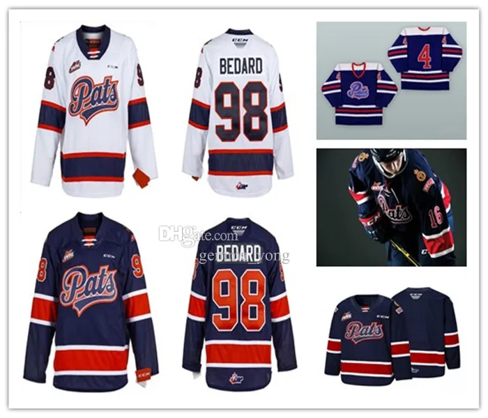 Regina Pats Hockey Jersey Connor Bedard Tanner Brown Alexander Suzdalev ...