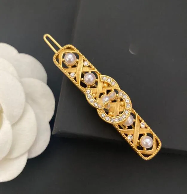 Hair Clips Barrettes Designer Famous Letter Crystal... From Forever808 ...