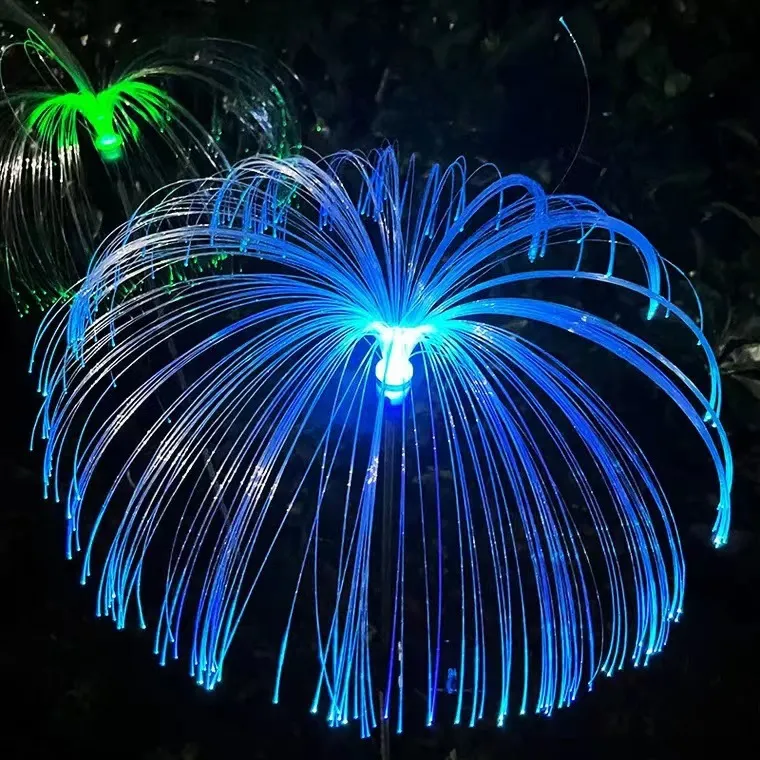 LED Jellyfish Lamp Solar Powered Outdoor Garden Lights | Waterproof ...