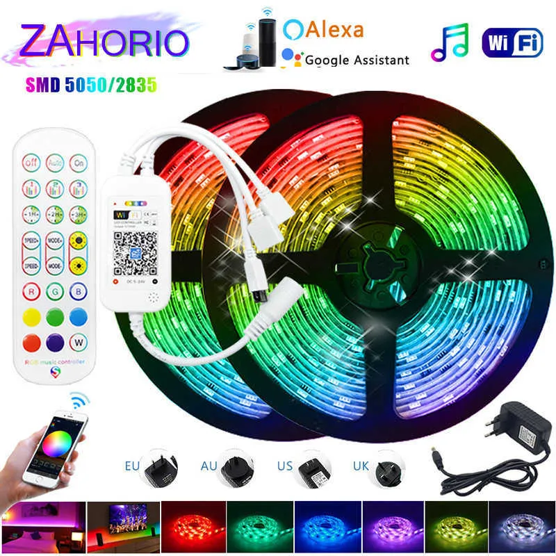 LED Strips 5050 Bluetooth Led Light Strip Rgb 12V 2835 Led Room Light ...