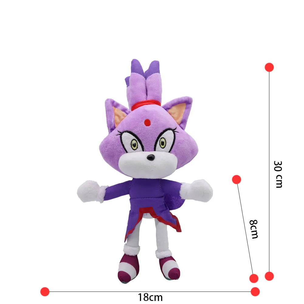 Sonic Tarsnak Hedgehog Rugrats Plush Dolls Perfect Childrens Gift 25 ...