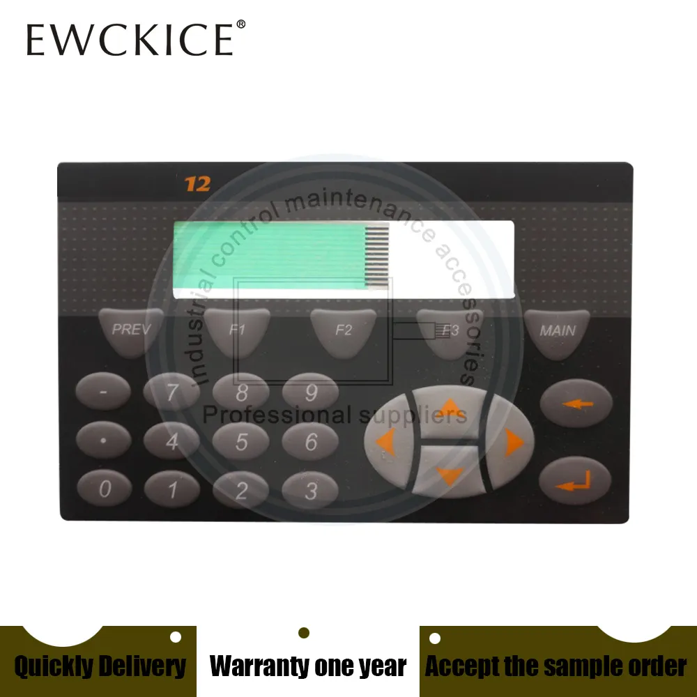 Industrial 12-Key Membrane Keypad - HMI PLC Input Device, Shop Now ...