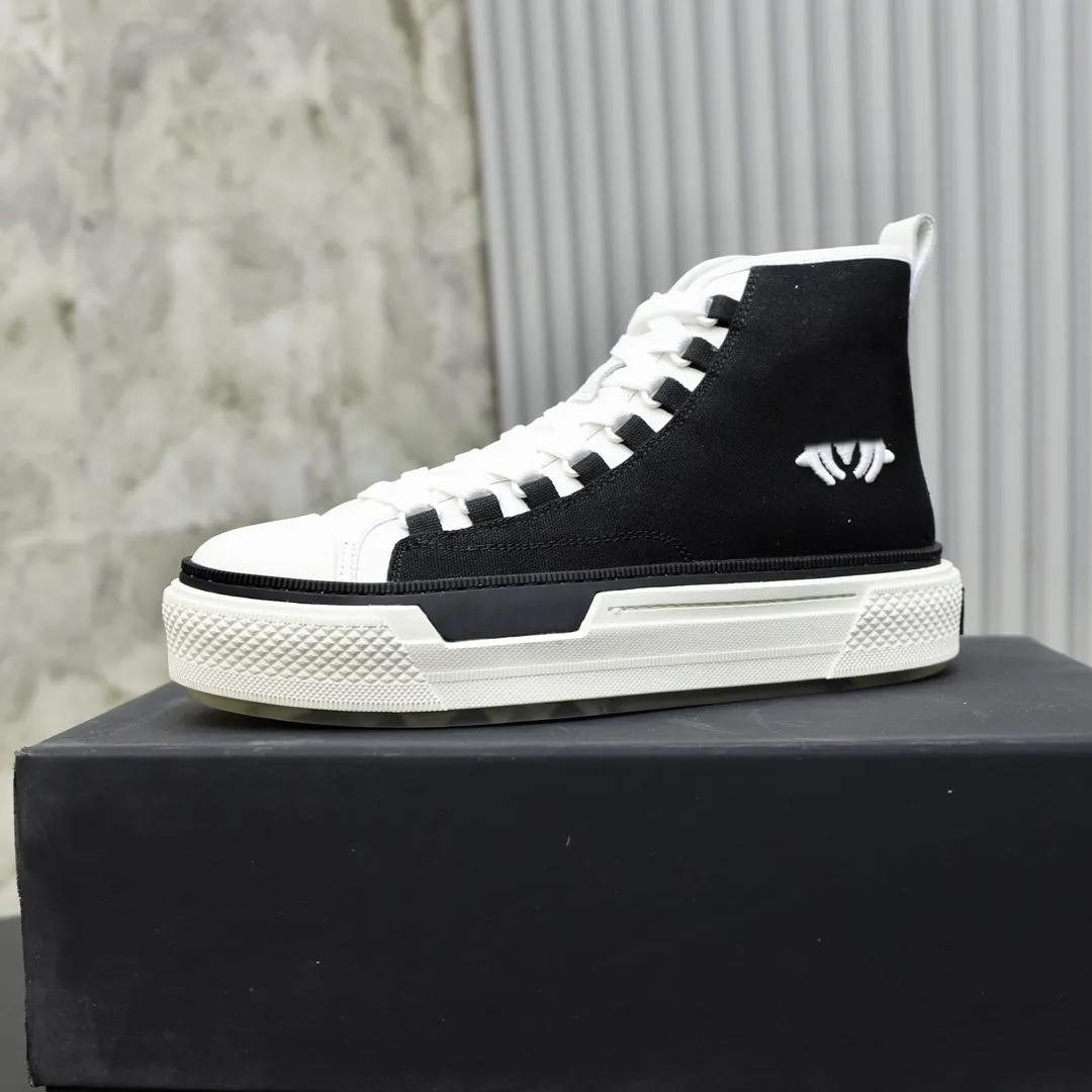Bulk Designer Canvas High Top Sneakers Mens Lace Up... From ...
