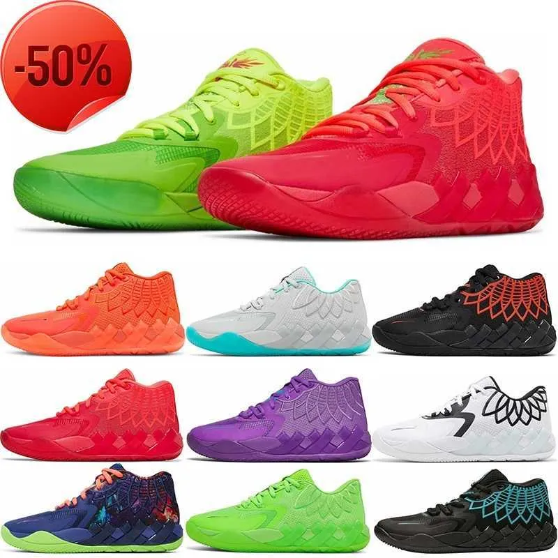 OG MB MB1 Basketball Shoes MB 1 Men Women Rick And Morty LaMelo Ball ...