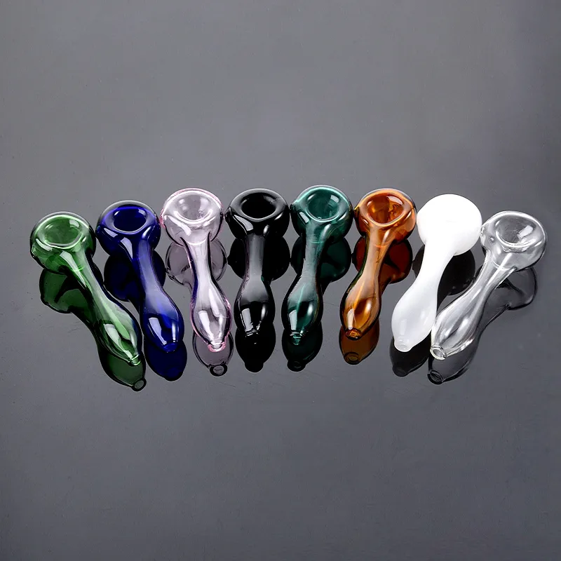 4 Inch Handful Mini Glass Smoking Pipes For Hookahs Bongs Oil Rigs From ...
