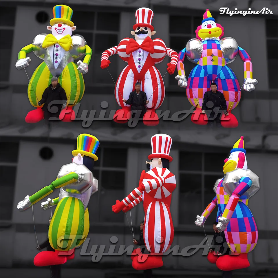 Wholesale Walking Inflatable Clown Puppet Parade Performance Wearable ...