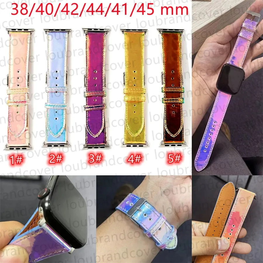 Luxury Embossed Leather Smart Watch Straps: 38mm-49mm, Series 2-8. Best ...