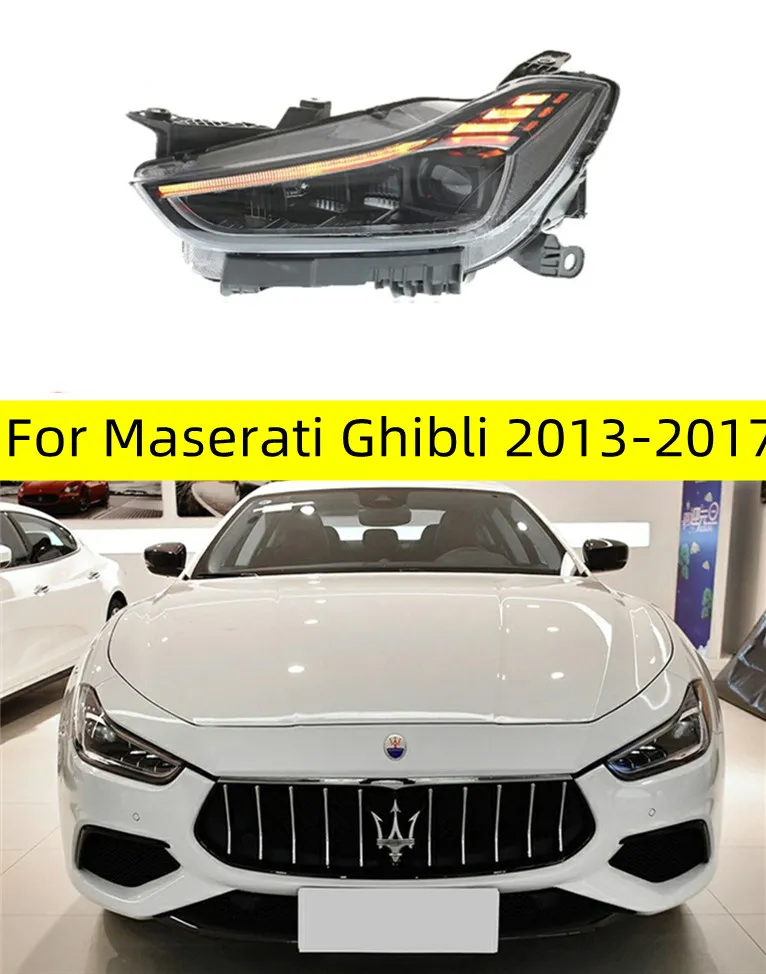 LED 2010 Mazda 3 Headlights Assembly Upgrade For Maserati Ghibli 20 17 ...