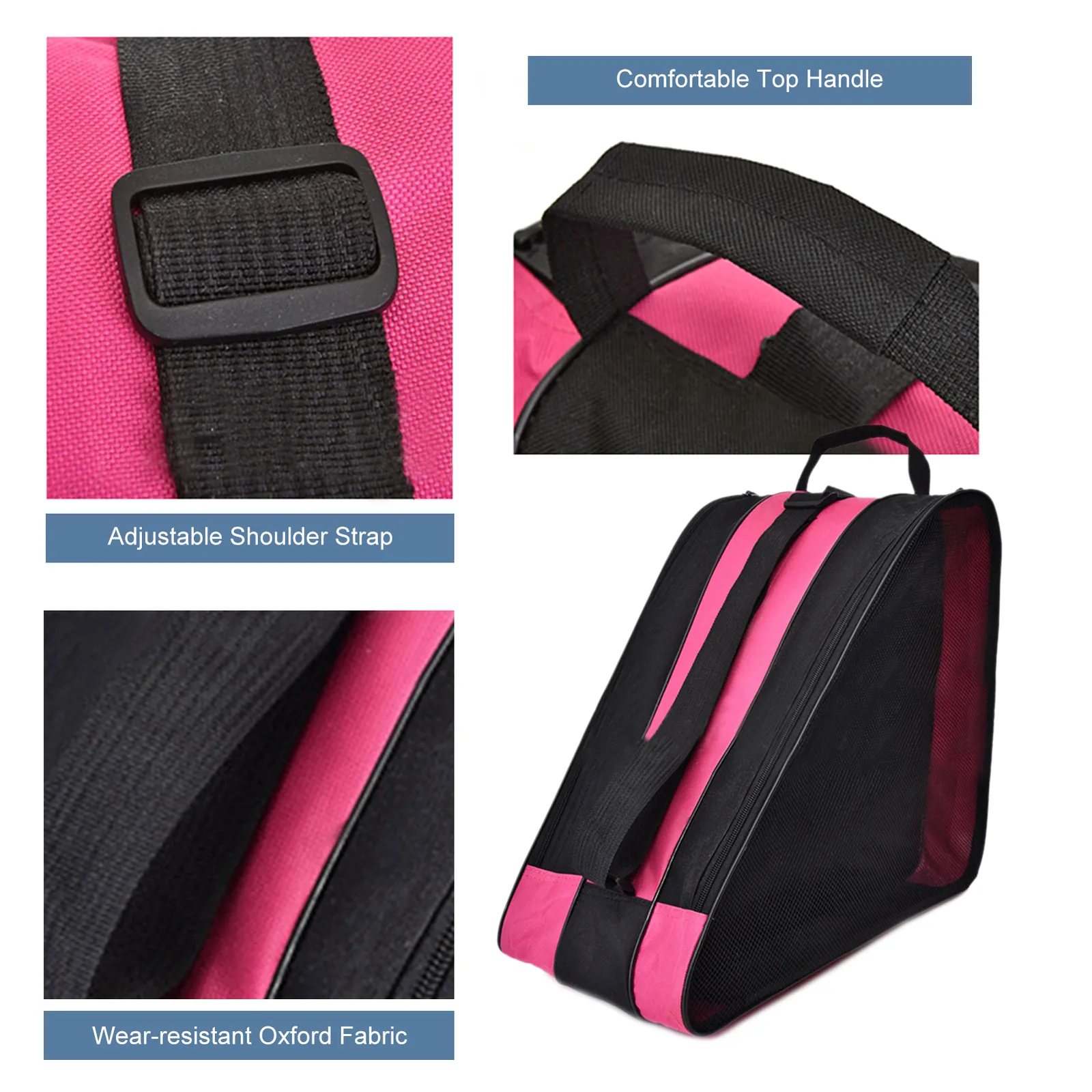 Premium 3-Layer Skate Carry Case: Breathable Roller, Inline & Ice Skate ...