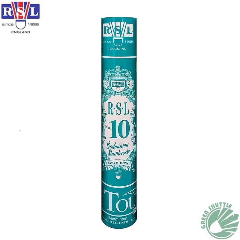 RSL RSL Tourney Shuttlecocks No.10 Duck Feather الريشة الريشة ...
