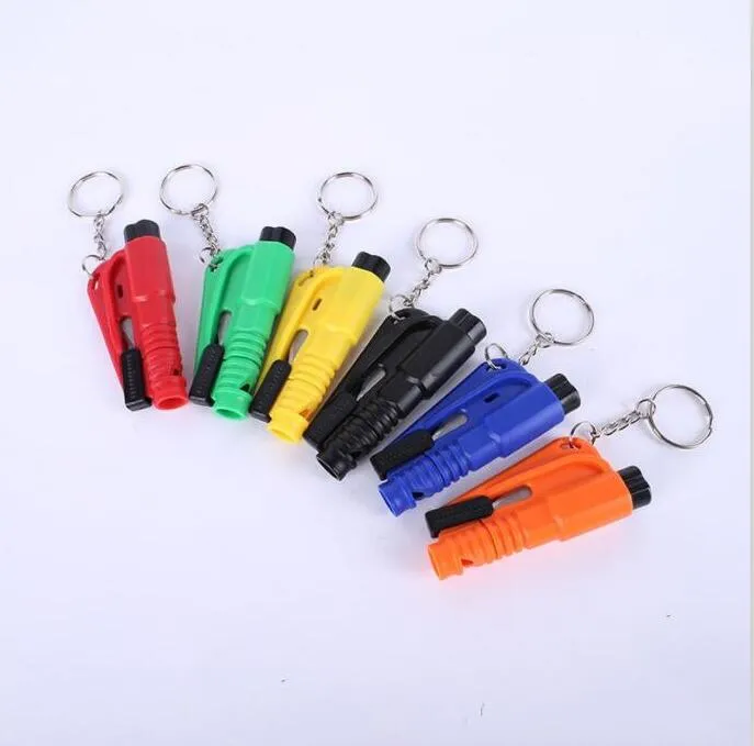 Life Saving Keychain Portable Self Defense Tool With Whistle And Hammer ...