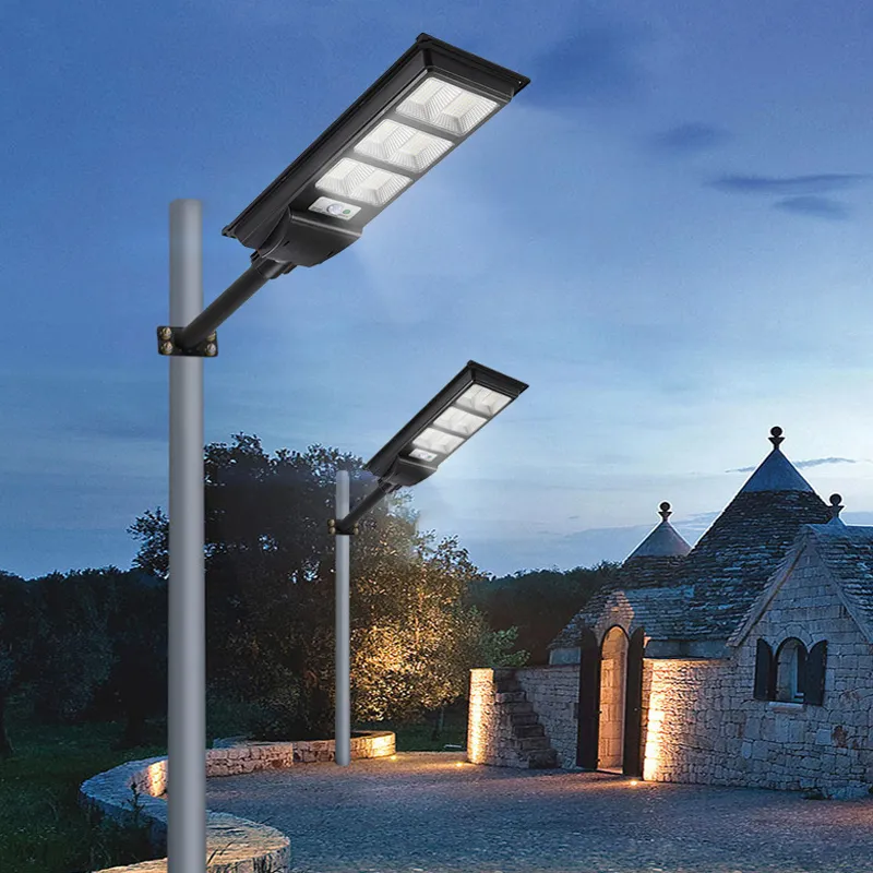 Outdoor Solar Security Flood Light With Motion Sensor, Waterproof Dusk ...