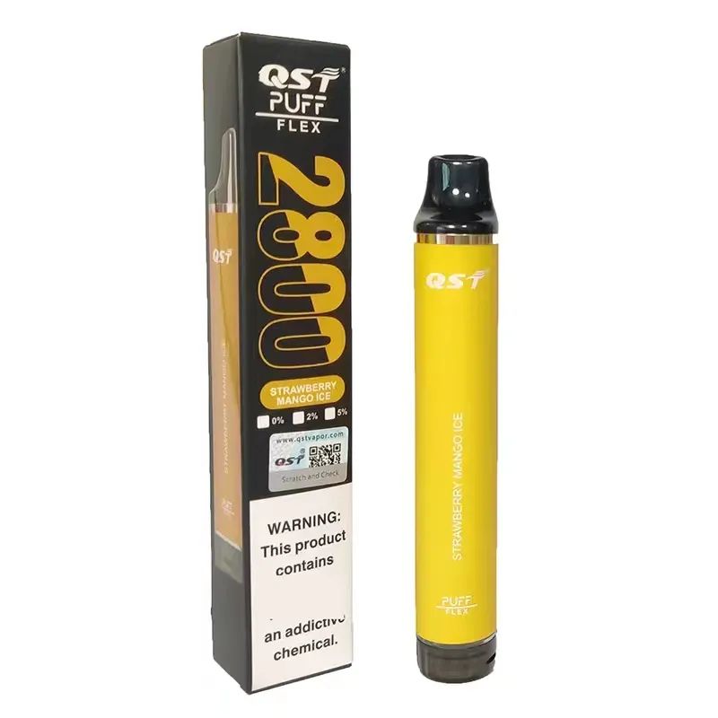 Original Flex 2800 Hits Disposable Vape E Cigarette 2800 Puffs Bar ...