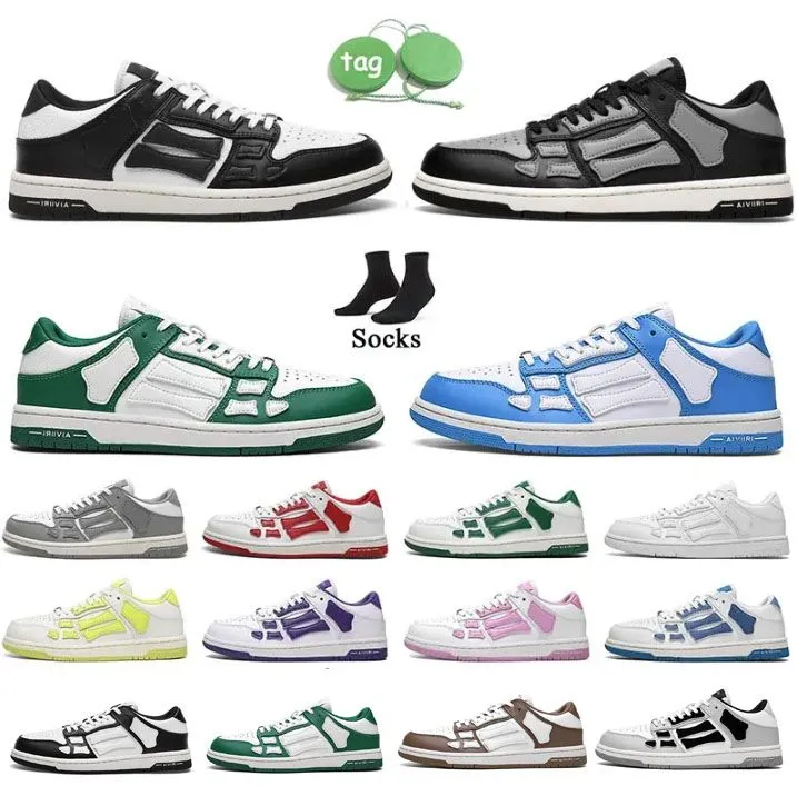2023 Skel Top Low Skeleton Running Shoes Women Mens Bone Runner ...