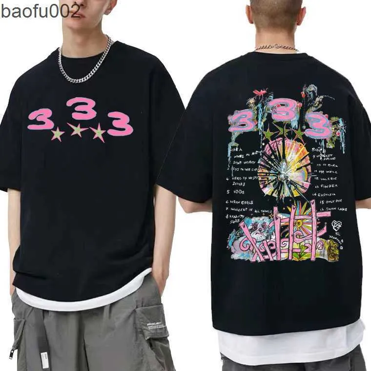 Wholesale Unisex Bladee 333 Drain Gang Hip Hop T Shirt Cotton Skate Fashion Tee In Multiple ...