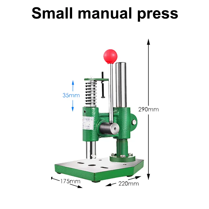 Small Press Machine: Manual Hand Punch Die Cutting Tool Compact Paper ...