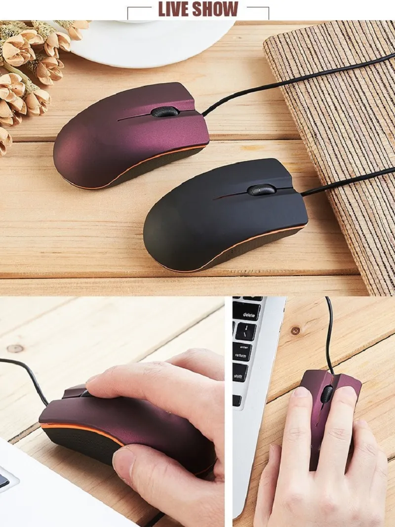 USB Mini Wired 3D Optical Gaming Mouse for Computer and Laptop from ...
