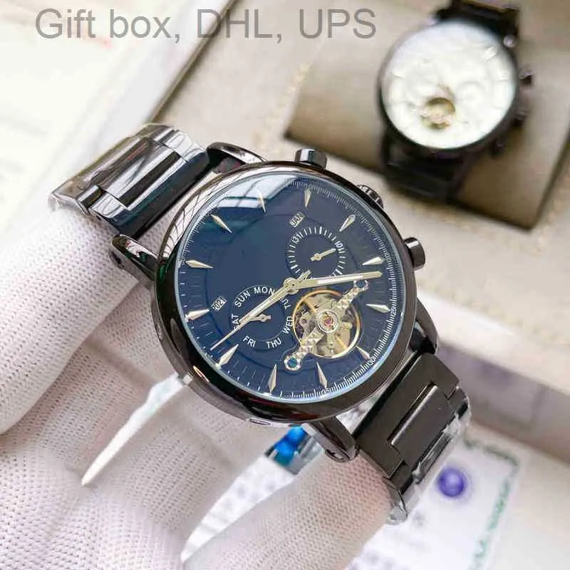 Baida Mechanical Steel Band Timex Watches For Men With Super Torque ...