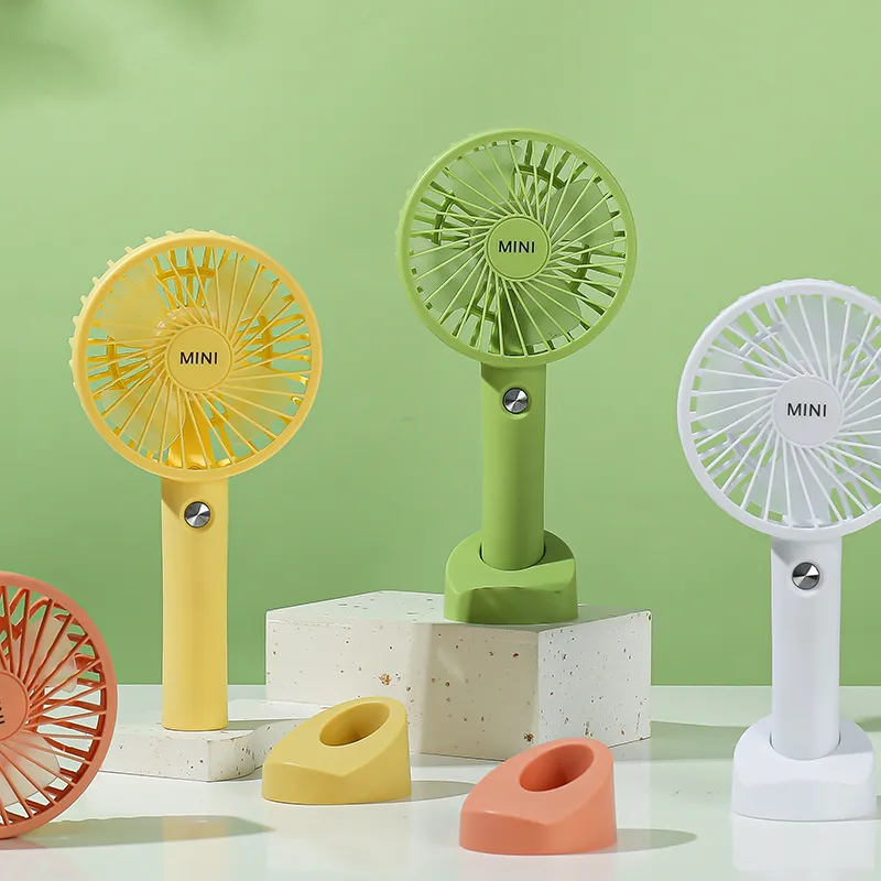 Portable Mini Fan: USB Rechargeable Handheld Fan for Summer, Travel ...