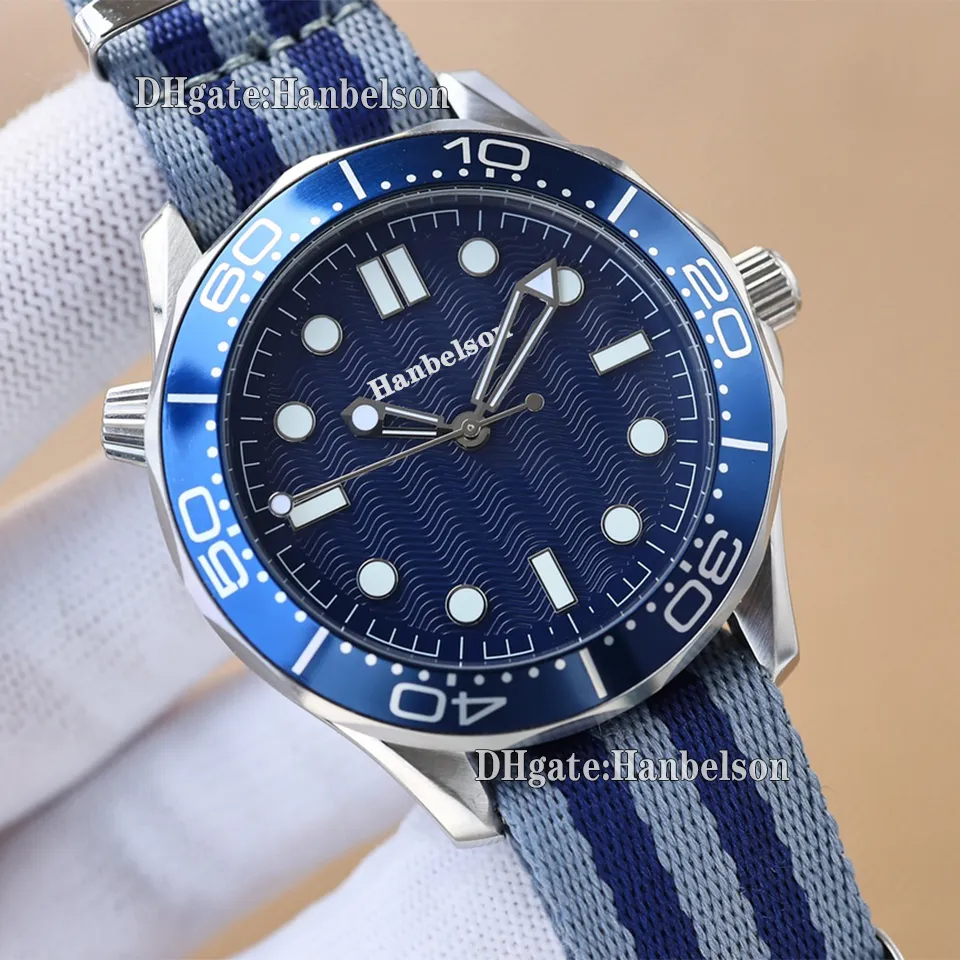 Mens Automatic Wavy Watch With Green Bezel From Hanbelson, $63.03 ...