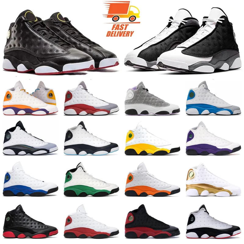 Jumpman 13 13s Playoffs 2023 Mens Basketball Shoes Black Flint French ...