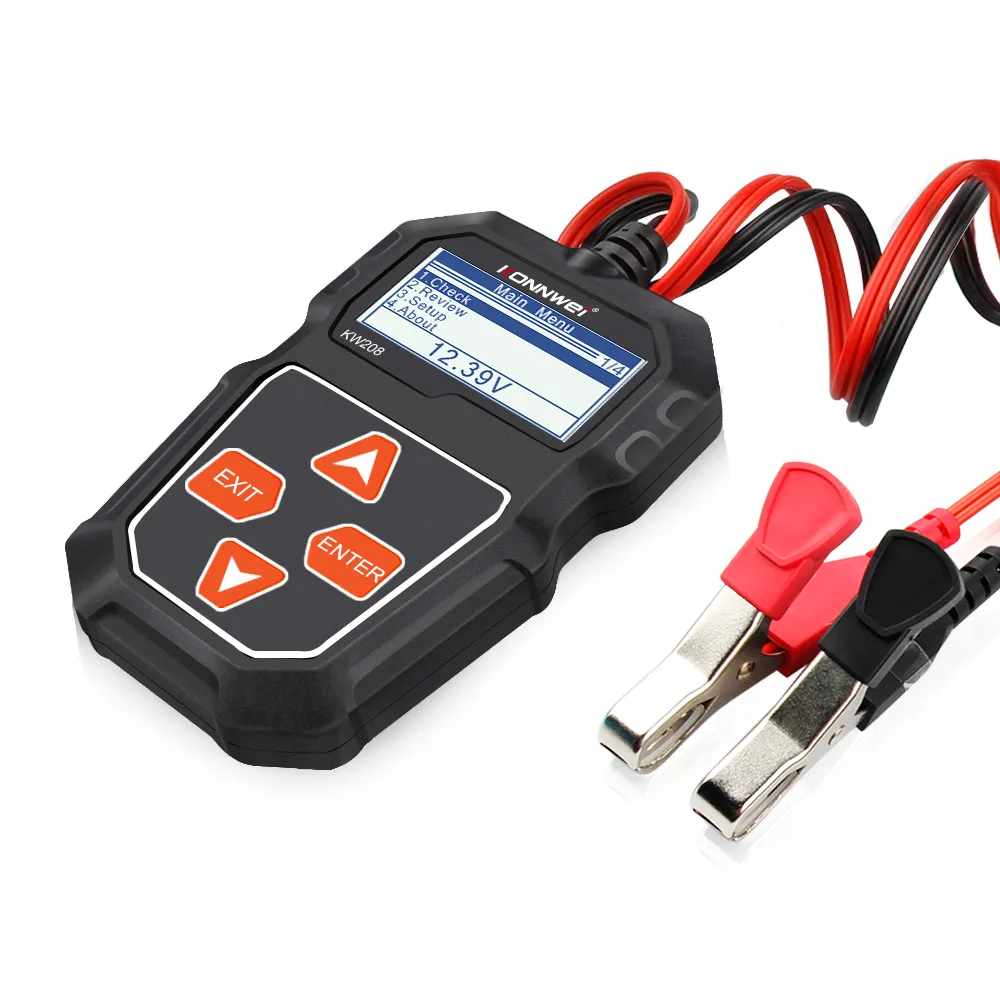 Automotive Battery Analyzer: 12V Car Battery Tester, Alternator Tester ...