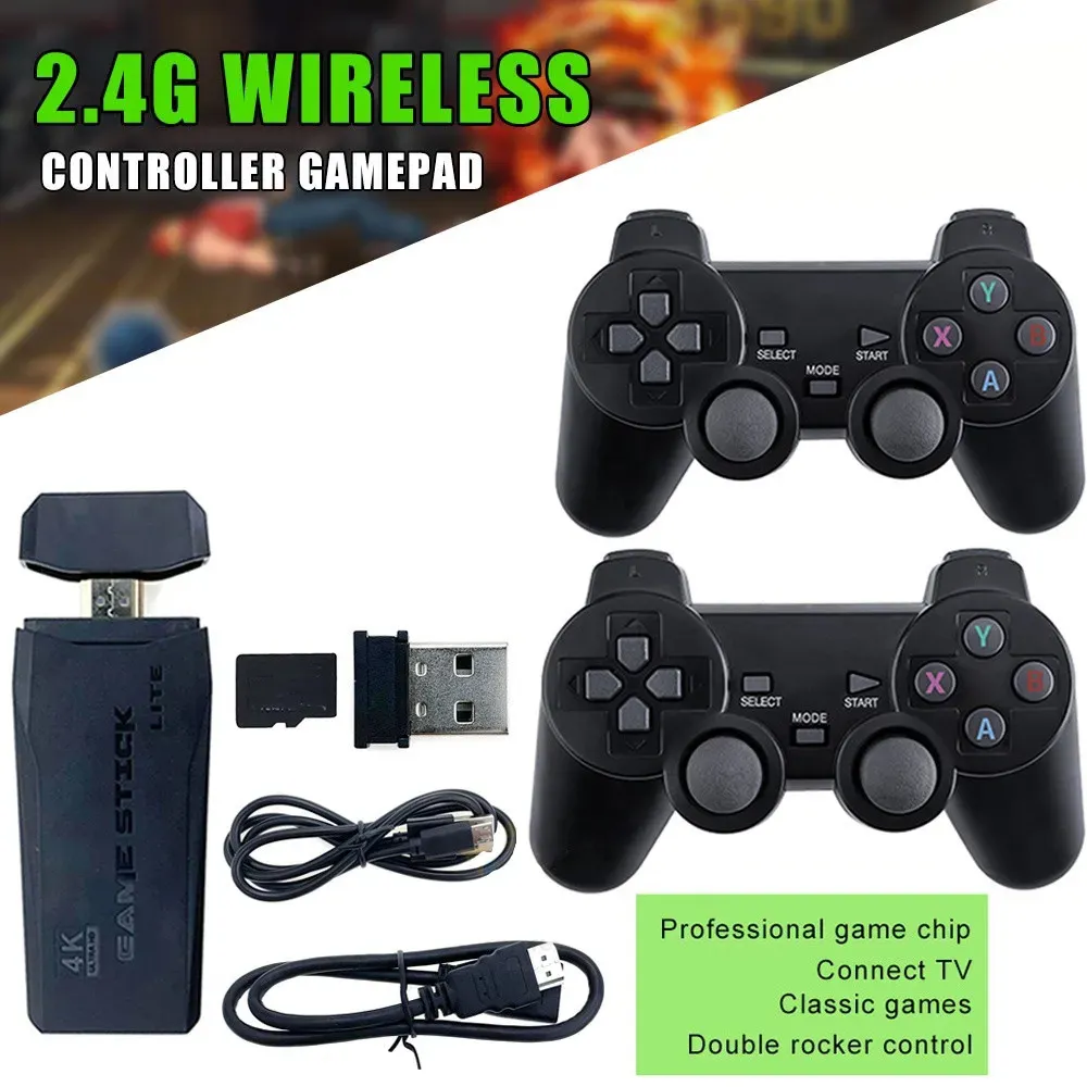 Retro Handheld Game Console HD 4K Mini Arcade Console With Dual ...