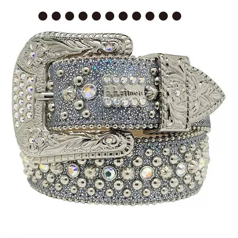 DHgate.com:Shiny Diamond Designer Bb Simon Belts for Men & Women: Black ...