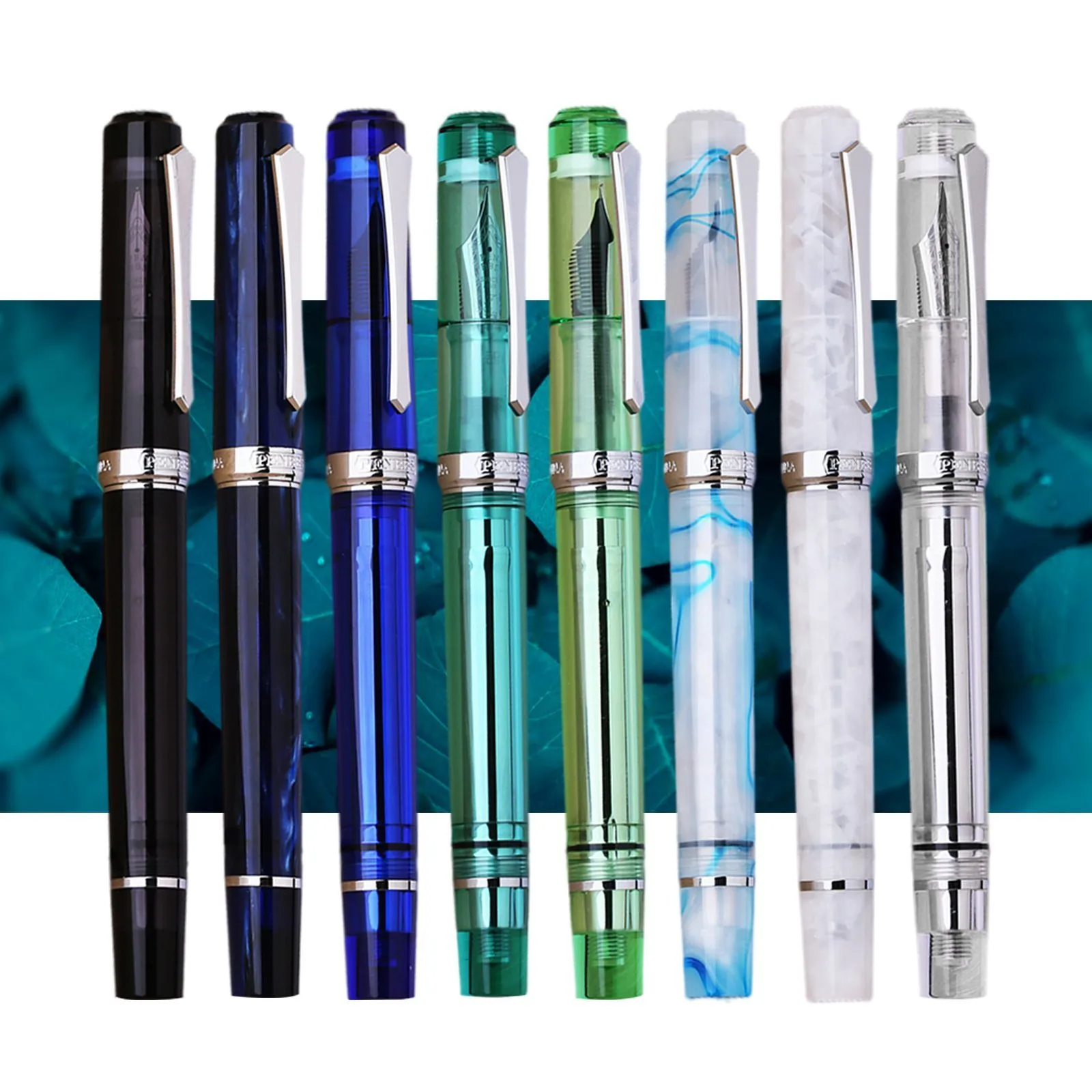 Fountain Pen 489 TD Acrylic Iraurita Nib 0.38mm Writing Pen with ...