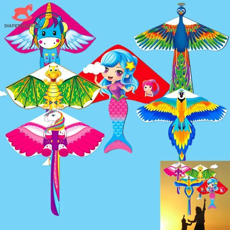DHgate.com:Brass knuckles Kite Accessories 1.4M 3D Dragon Mermaid ...