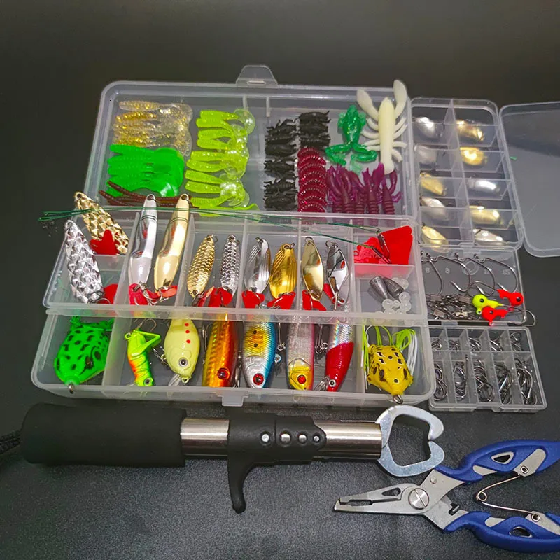 Mixed Fishing Lure Set: Spoons, Crankbaits & Silicone Baits for Pike ...