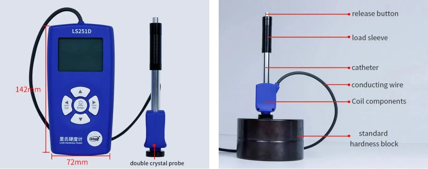 Wholesale Portable Digital Leeb Leco Microhardness Tester For Copper ...