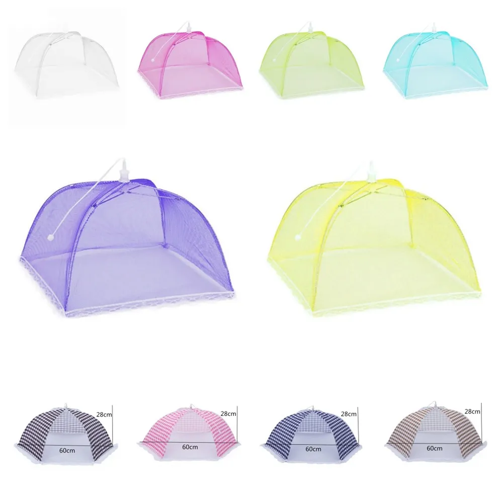 Vegetable Covers Foldable Round Table Cover, Fly Proof Food Cover For ...