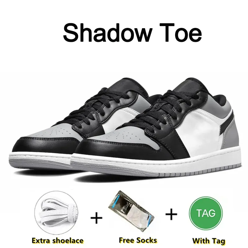 Jumpman 1 Low OG 1S Low Basketball Shoes Triple White Shadow Designer ...