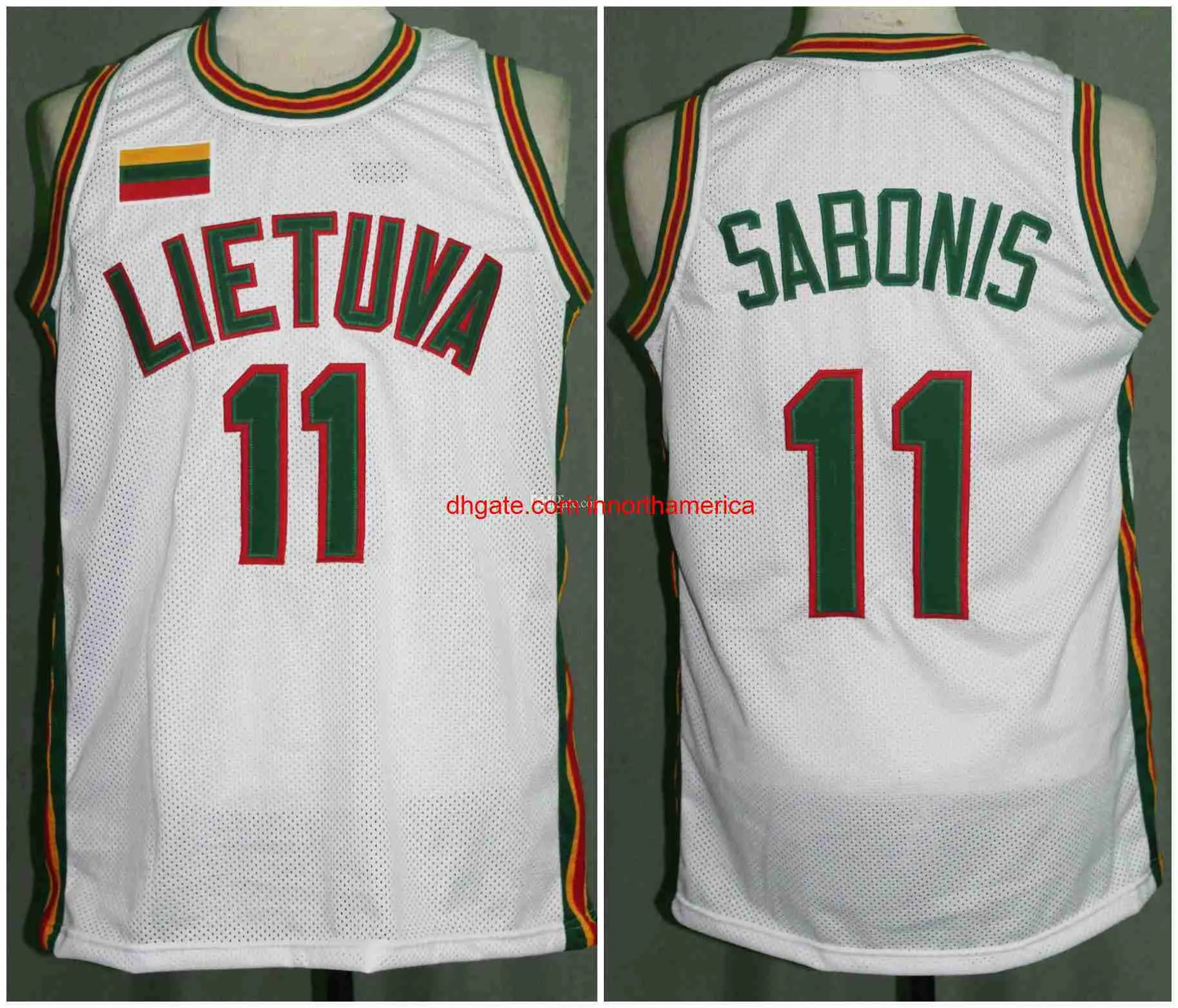 Personalized Lithuania #11 Arvydas Sabonis Vintage... From ...