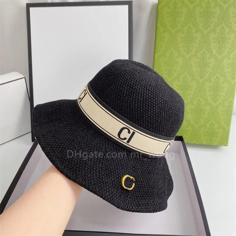 Breathable 2023 Designer Straw Sun Hat For Men And Women Fashionable ...