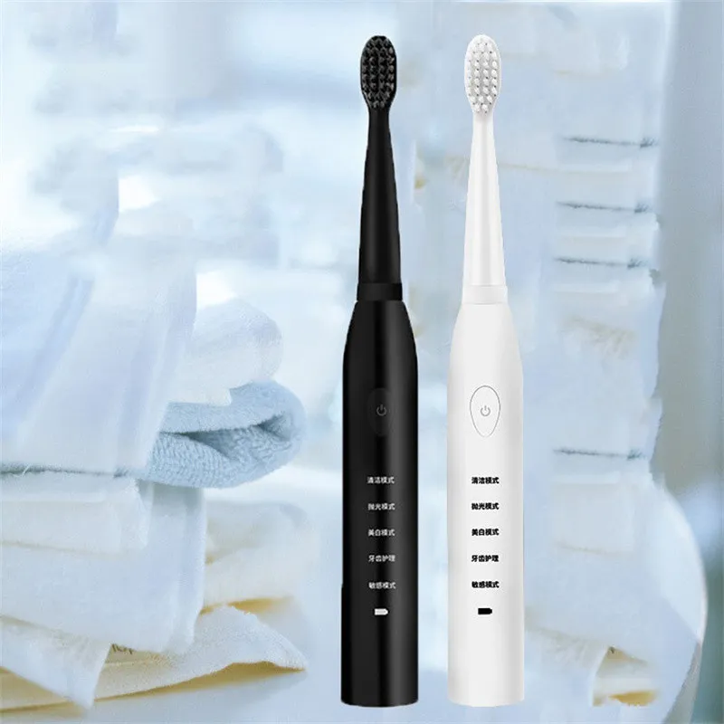 High Quality Rechargeable Ultrasonic Sonic Electric Toothbrush ...