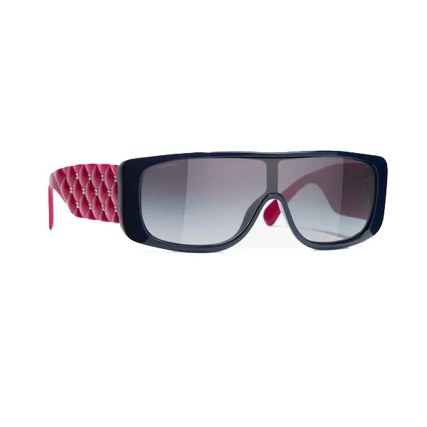 5A Eyewear CC9103 Shield Sunglasses: Discount Designer Acetate ...