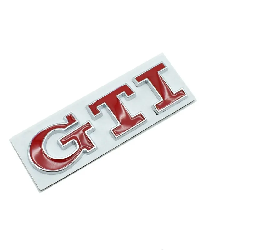 GTI Logo Rear Trunk Bff Sticker For VW Polo Golf R400 TCR MK2 MK4 MK5 ...