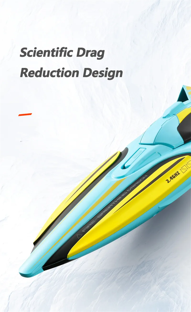 High Speed RC Racing Boat 30 KMH Remote Control Speed Boat, Long ...
