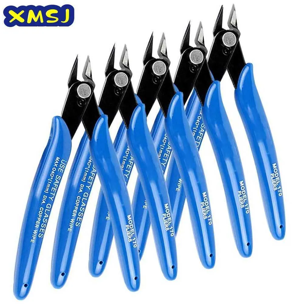 Electrical Wire Cable Cutters Cutting Side Snips Flush Pliers Nipper ...
