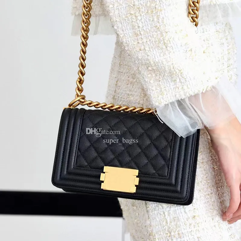 Luxury Leather Designer Chain Bag With Knockoff Handbag Delicate Style ...