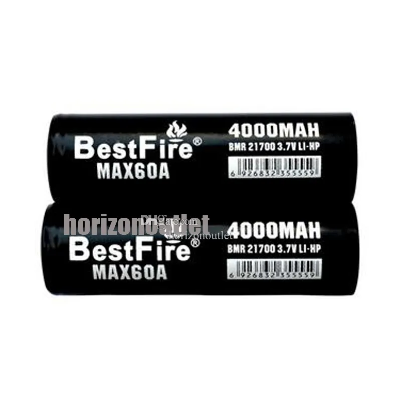 Original BestFire BMR 21700 Battery 4000mAh 60A 20700 3000mAh 50A Rechargeable Lithium Batteries ...